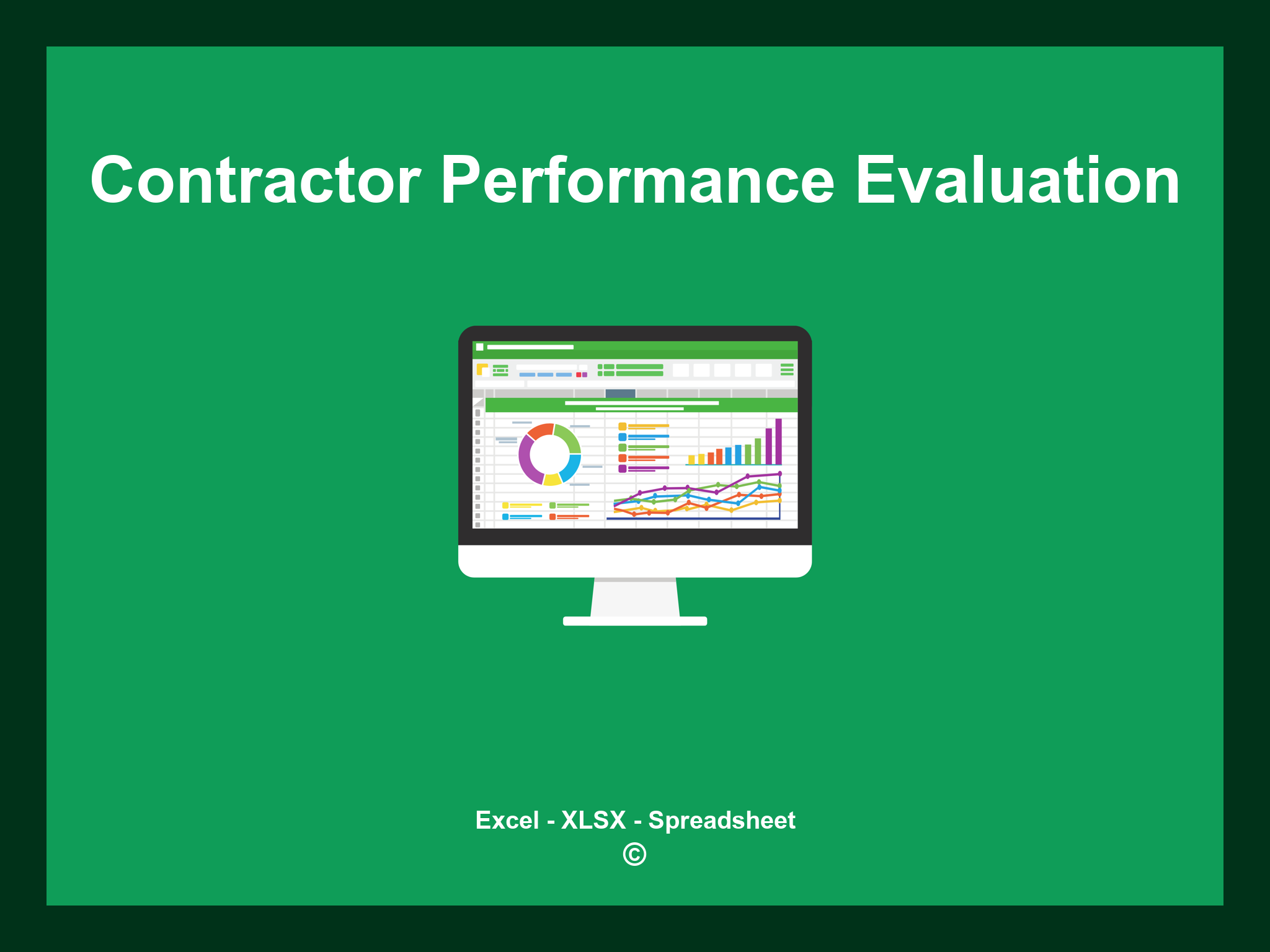 Contractor Performance Evaluation Template Excel
