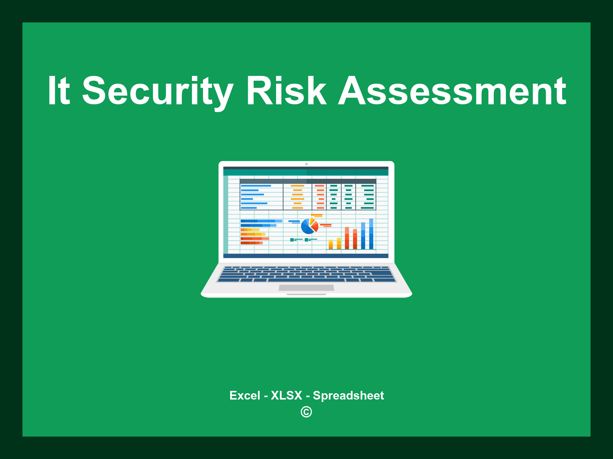 It Security Risk Assessment Template Excel